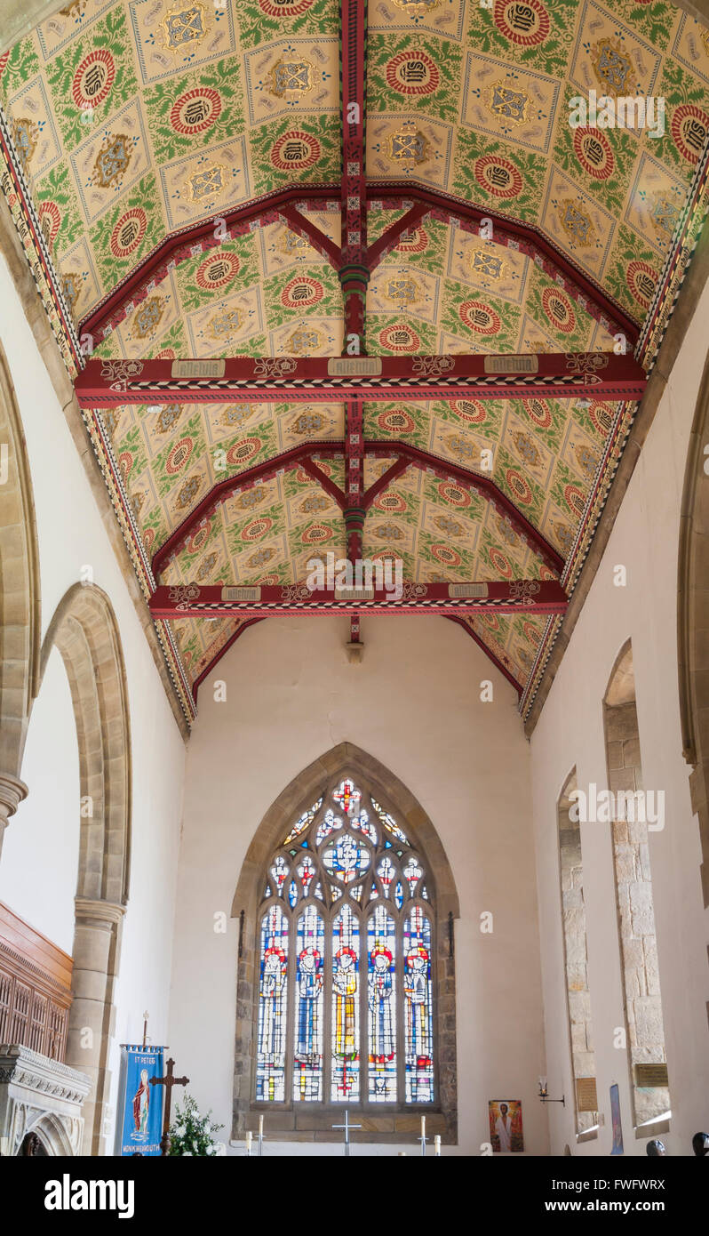 St. Peter`s church, Monkwearmouth, Sunderland, England, UK. One of the ...