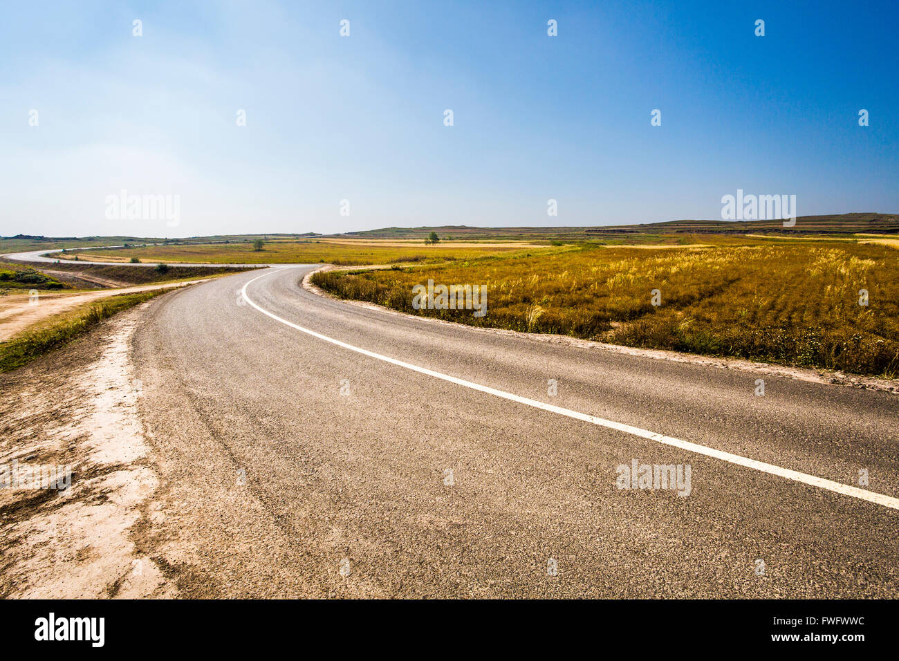 Grassland scenery in Hebei province, China Stock Photo - Alamy