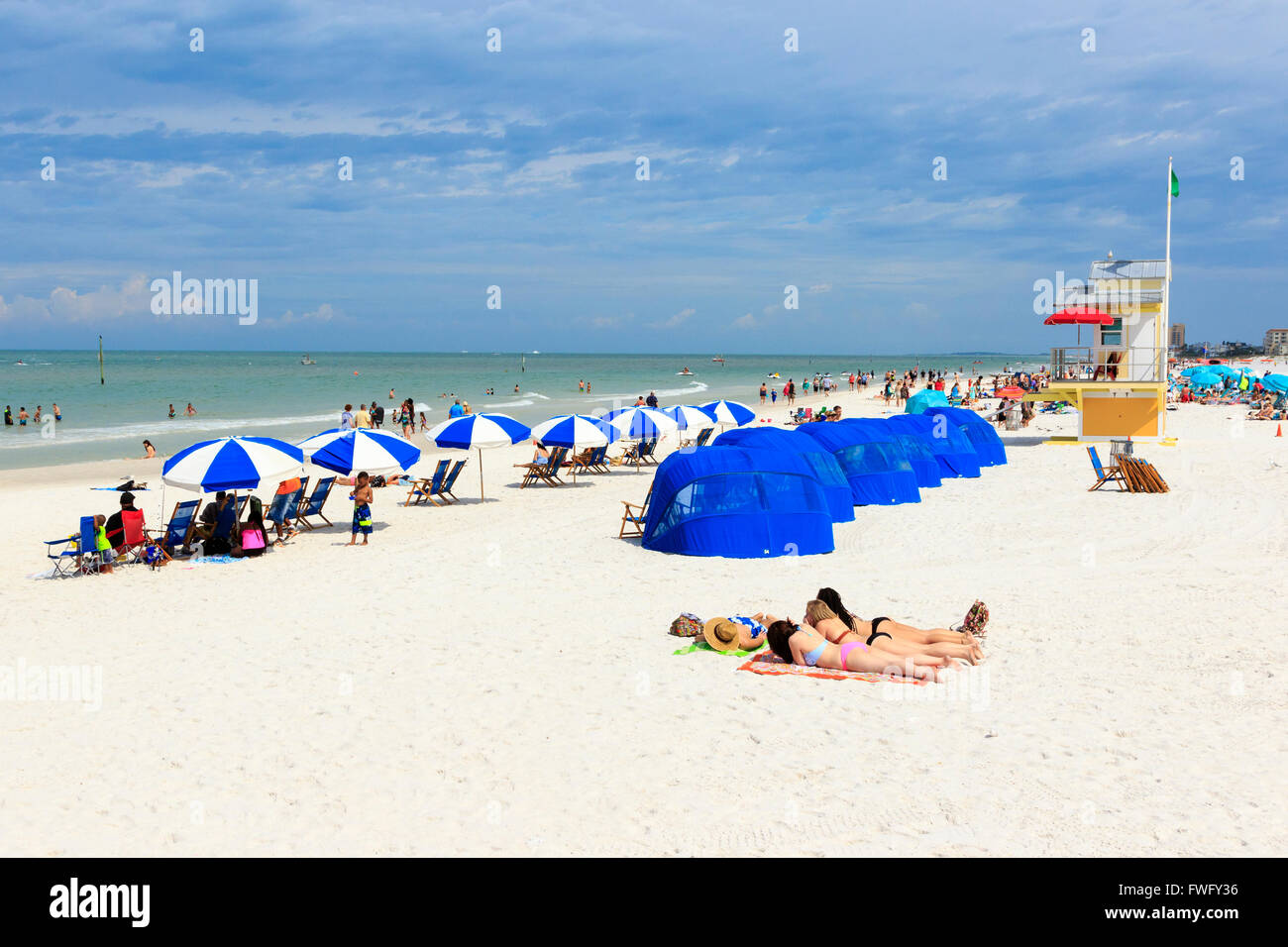 Clearwater beach, Florida, America, USA Stock Photo - Alamy