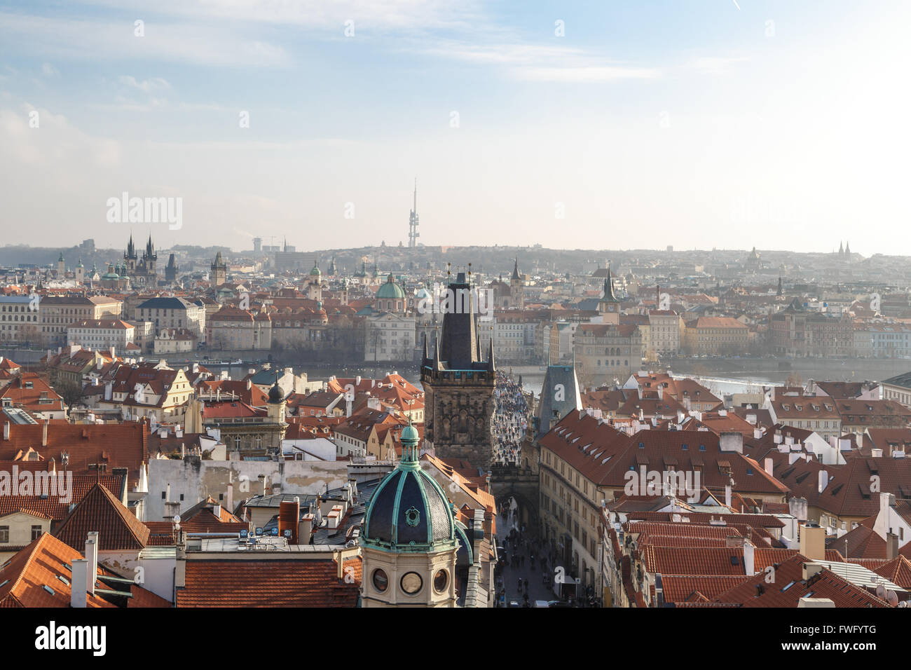 Belfry st nicholas prague hi-res stock photography and images - Alamy