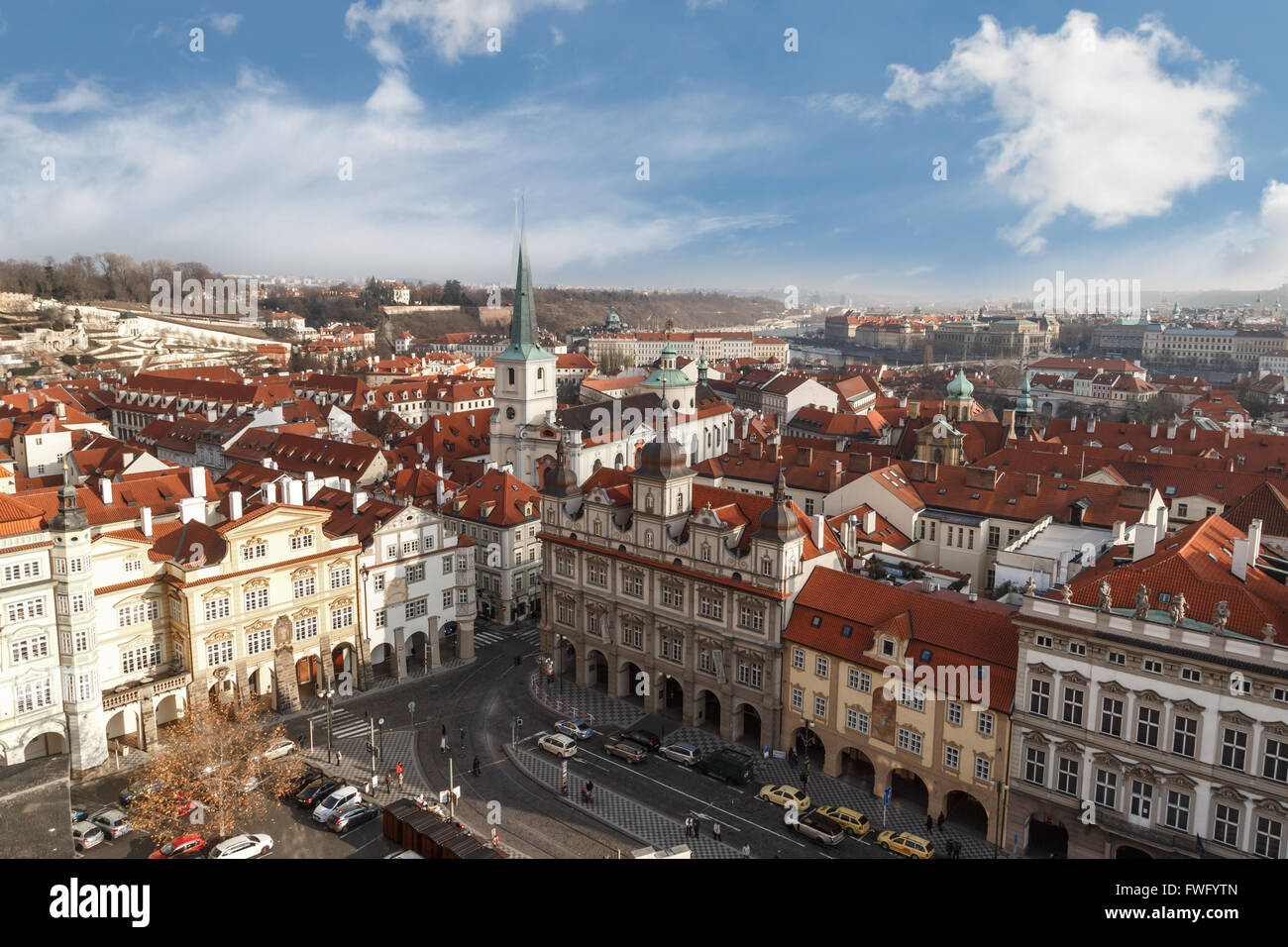 Belfry st nicholas prague hi-res stock photography and images - Alamy