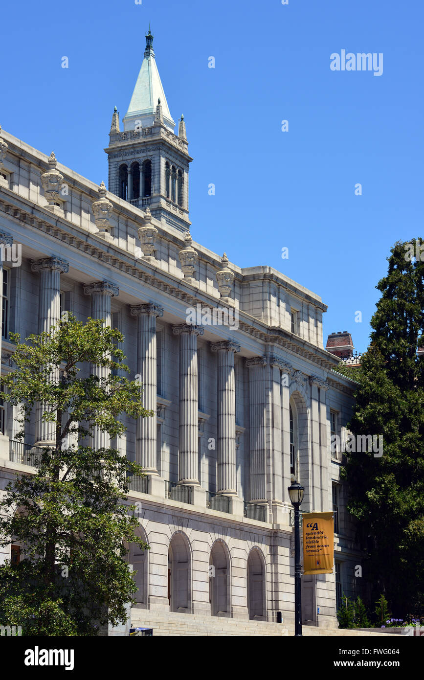 University of California Berkeley USA on a summer day in June Stock ...