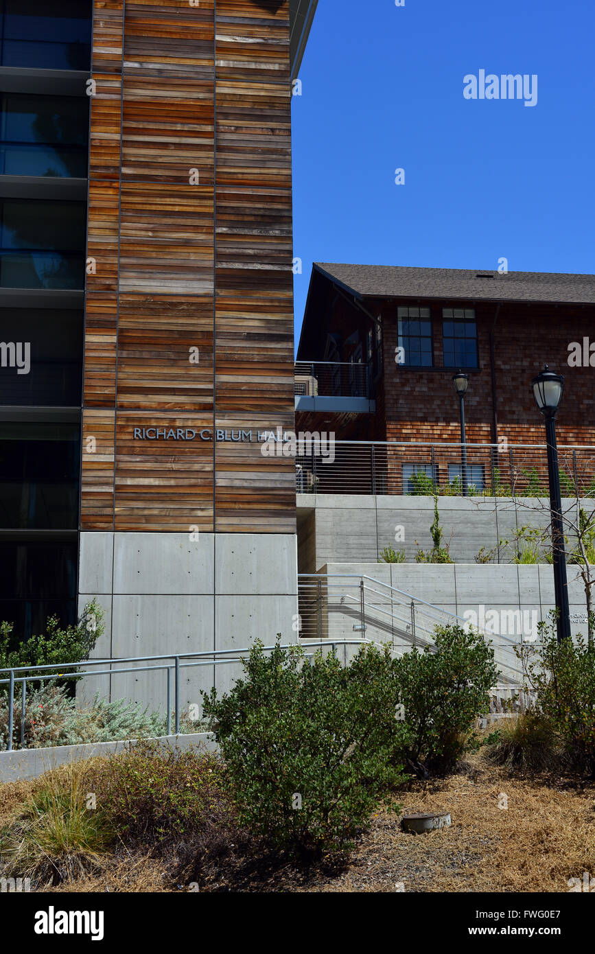 Blum Hall University of California Berkeley USA on a summer day in June ...
