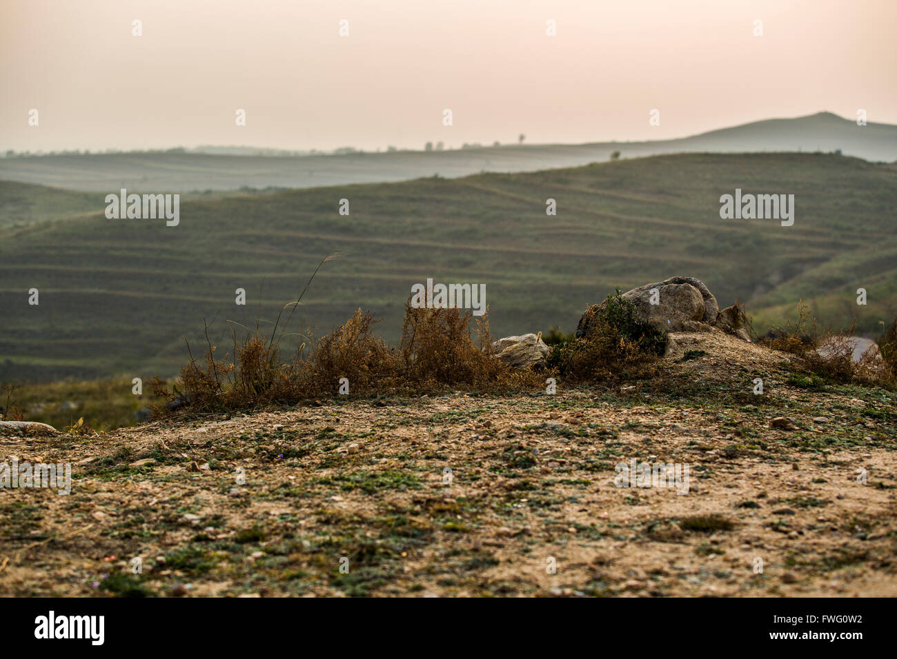 Grassland scenery in Hebei province, China Stock Photo - Alamy