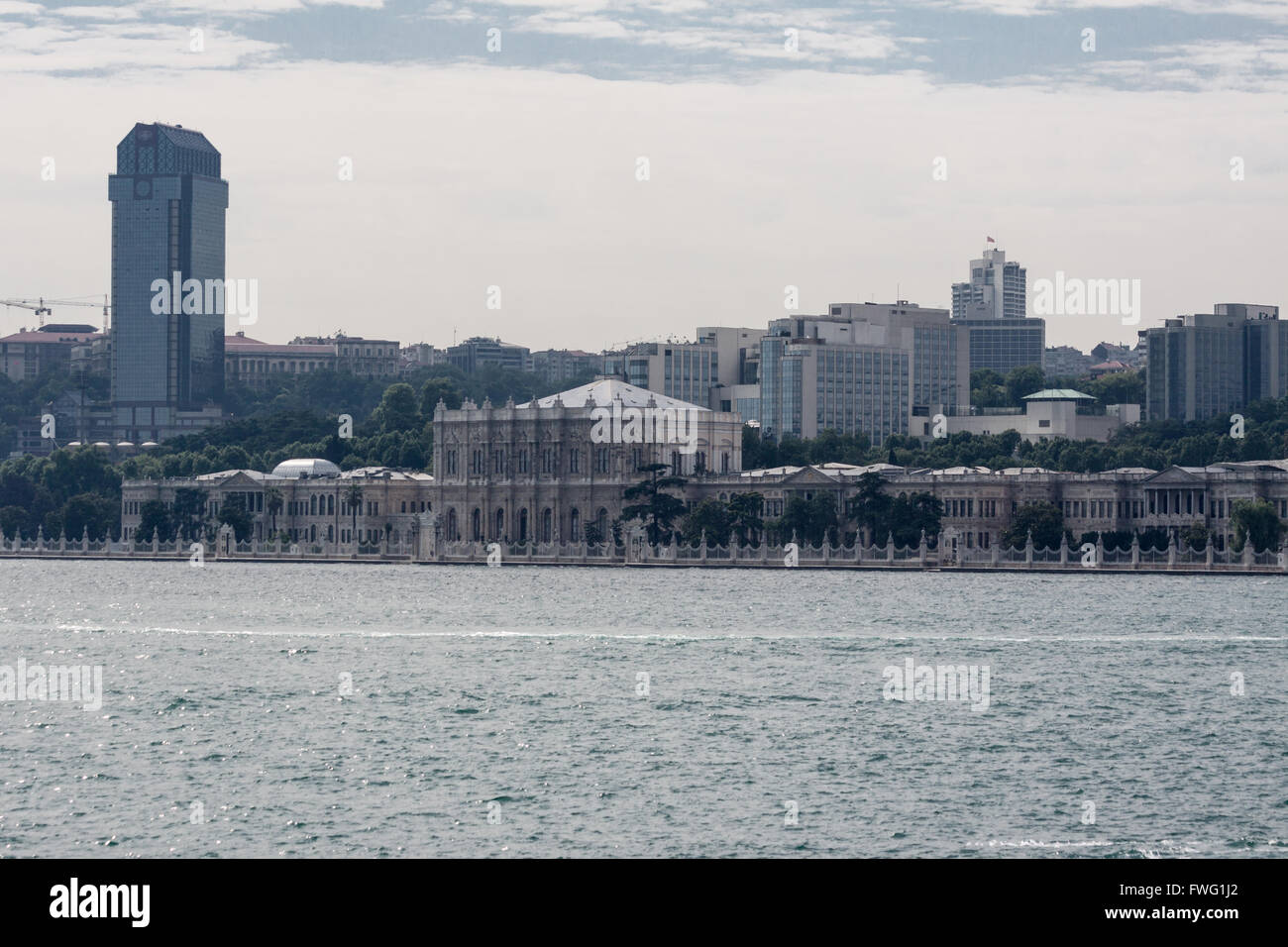 Bosphorus Istanbul Historical Building Stock Photo - Alamy