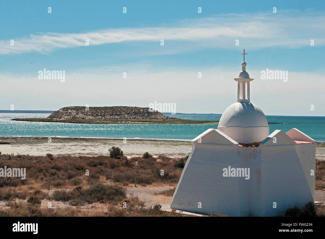 Isla de los Pajaros, Peninsula Valdes, Argentina, South America Stock ...