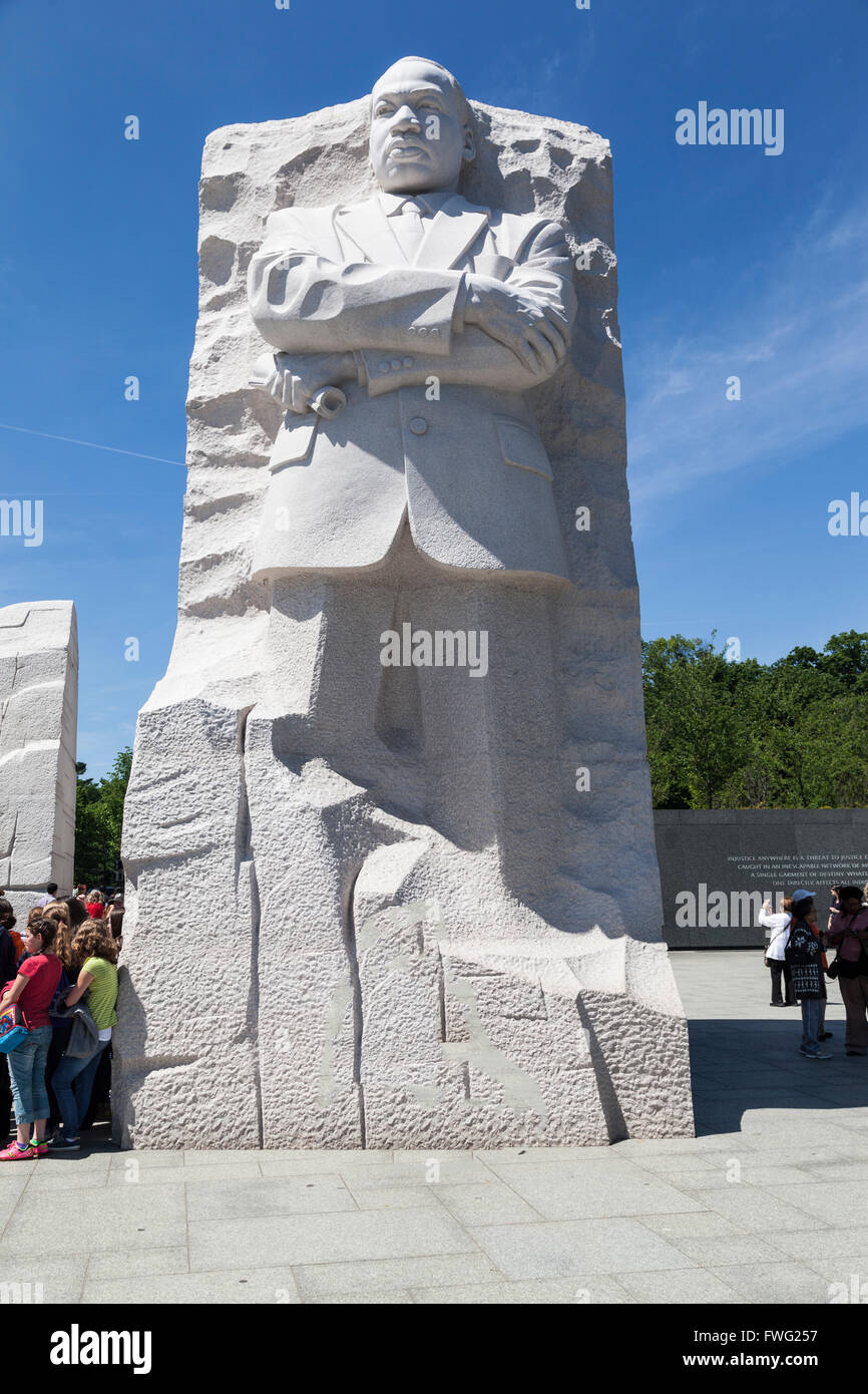 Martin Luther King memorial Washington DC Stock Photo - Alamy