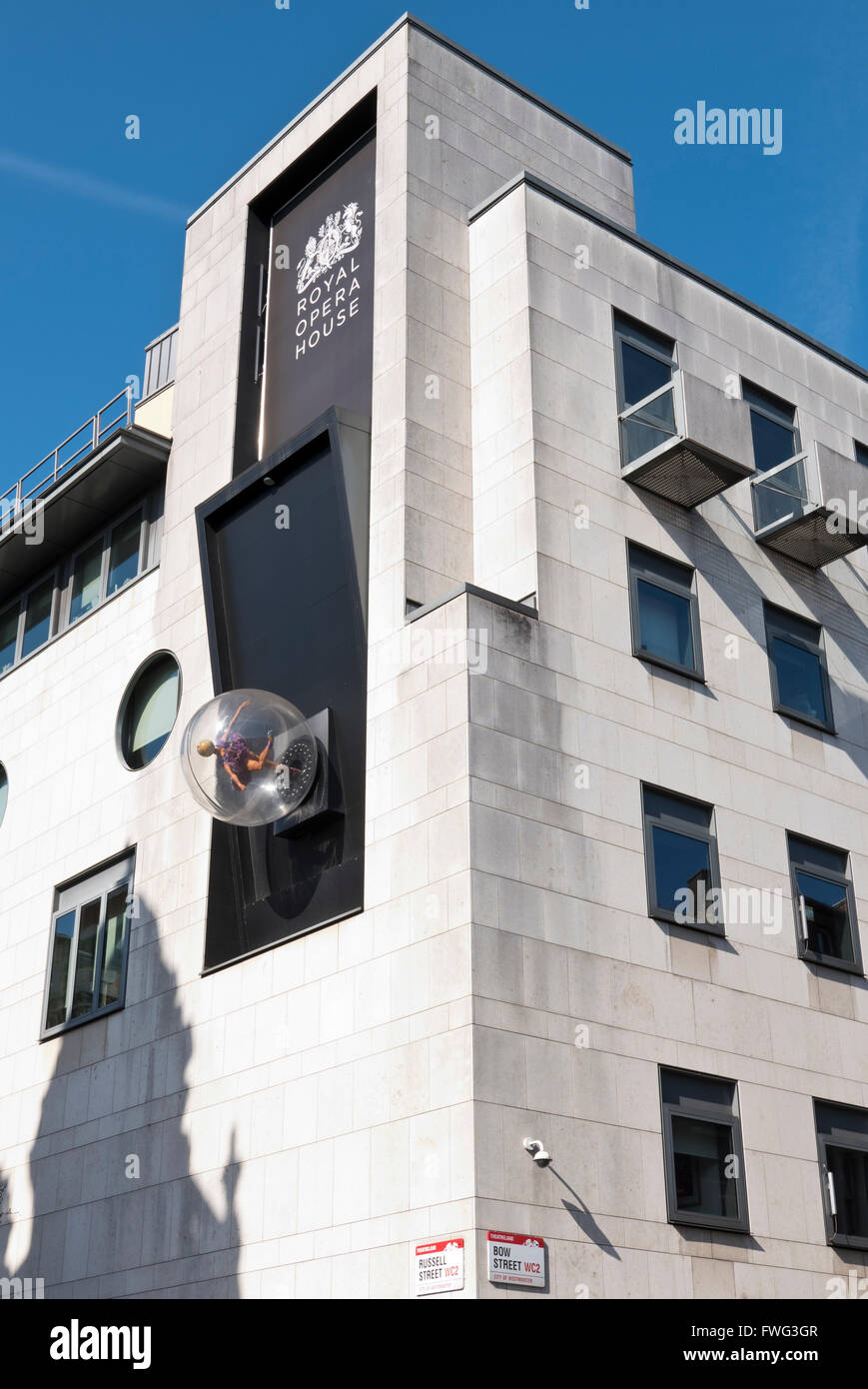 Royal Opera House building in Covent Garden, London, United Kingdom ...