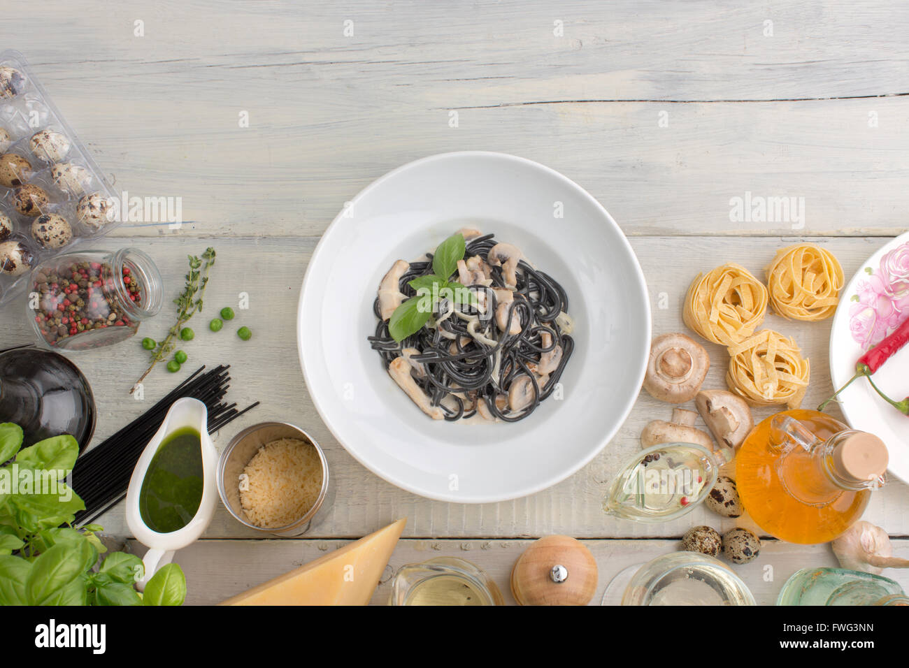 Food ingredient horizontal hi-res stock photography and images - Alamy