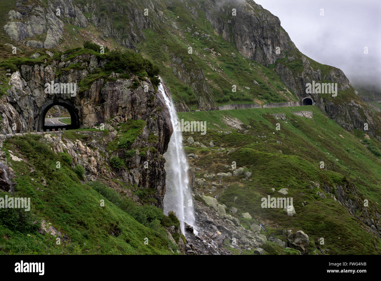 Susten Pass, Bern, Switzerland. June 2015. Susten Pass (German ...