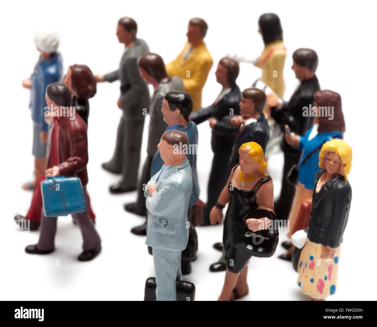 Group of figurines hi-res stock photography and images - Alamy