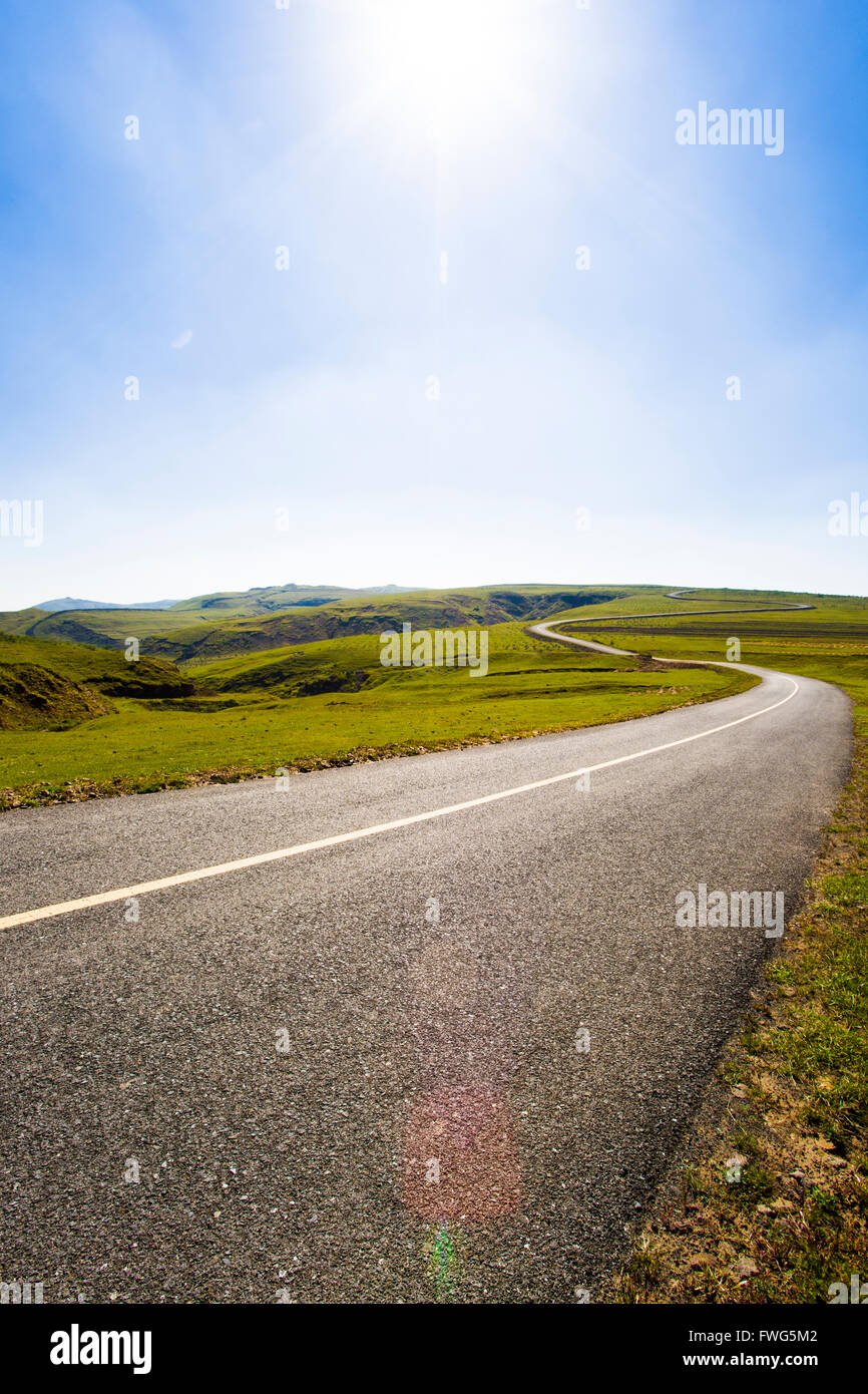 Grassland scenery in Hebei province, China Stock Photo - Alamy