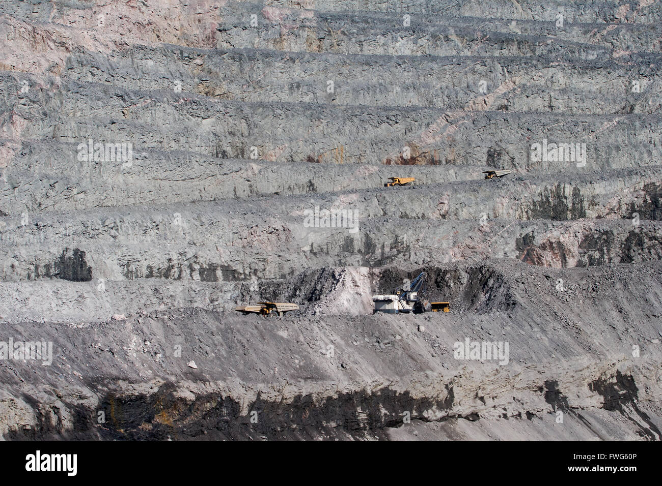 Aitik cooper mine in Gällivare, Sweden on July 25, 2007 Stock Photo - Alamy