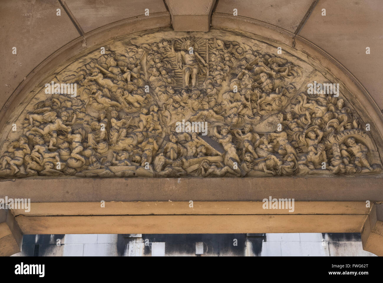 The Resurrection Gate outside the St Giles-in-the-Fields Church in ...