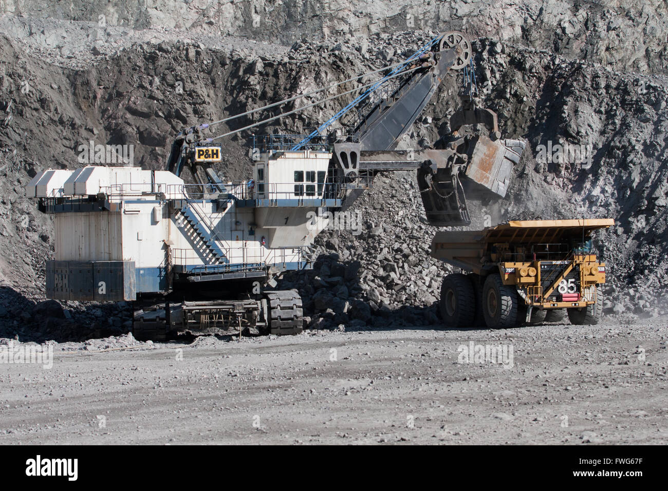 Aitik cooper mine in Gällivare, Sweden on July 25, 2007 Stock Photo - Alamy