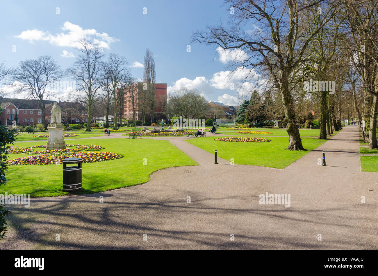 Beacon Park in Lichfield Stock Photo - Alamy