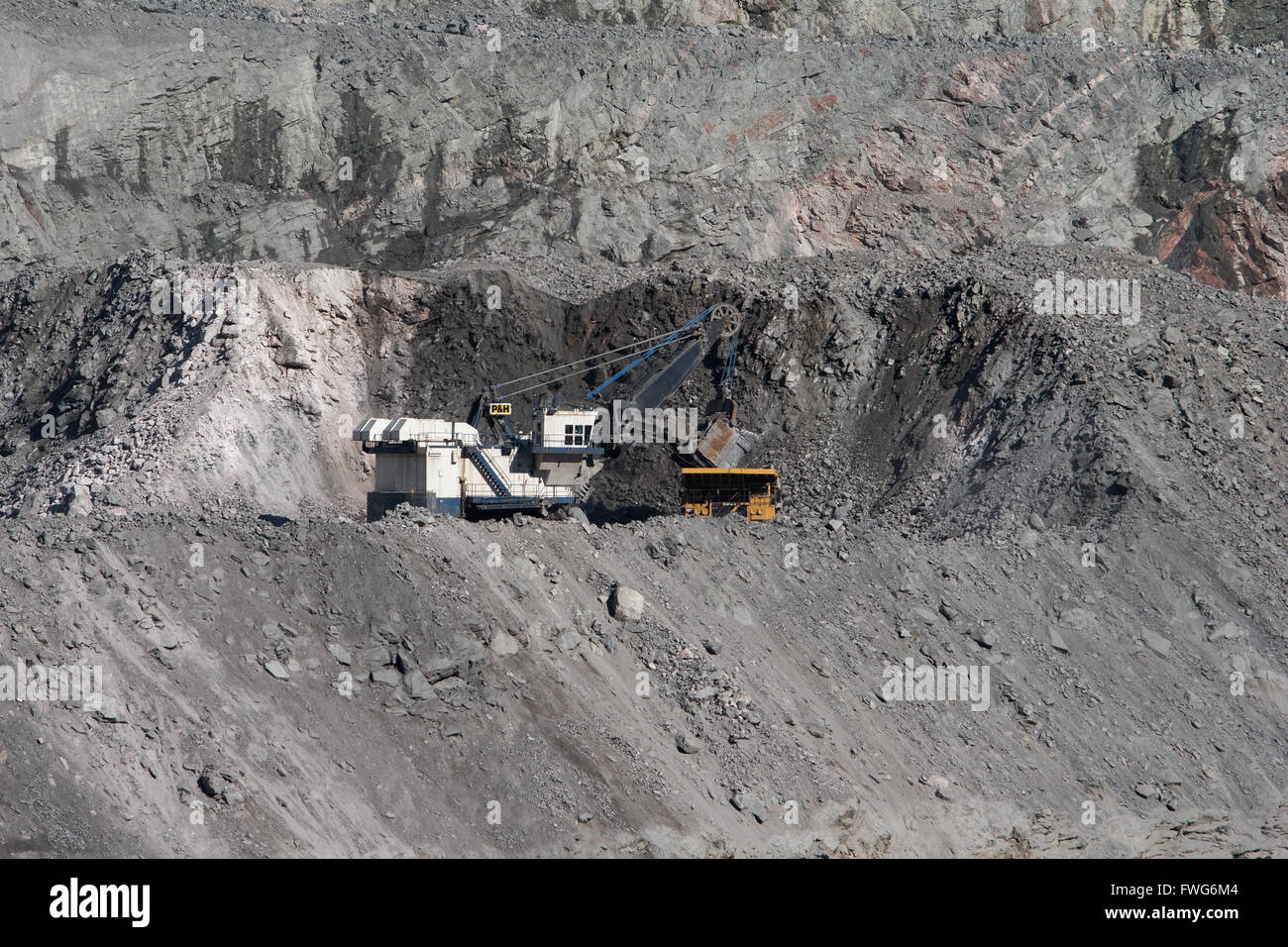 Aitik cooper mine in Gällivare, Sweden on July 25, 2007 Stock Photo - Alamy