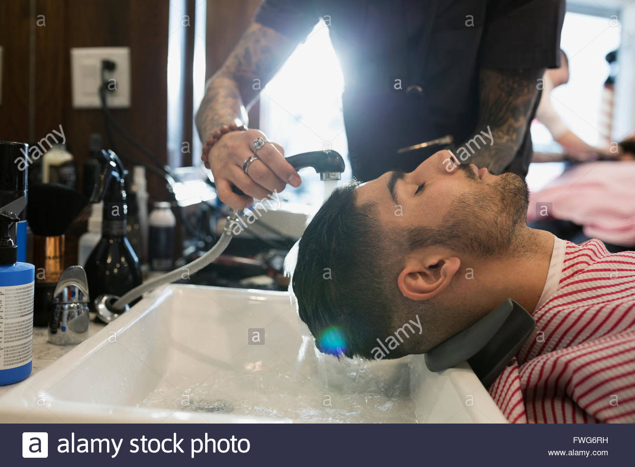 Business man laying back hi-res stock photography and images - Alamy