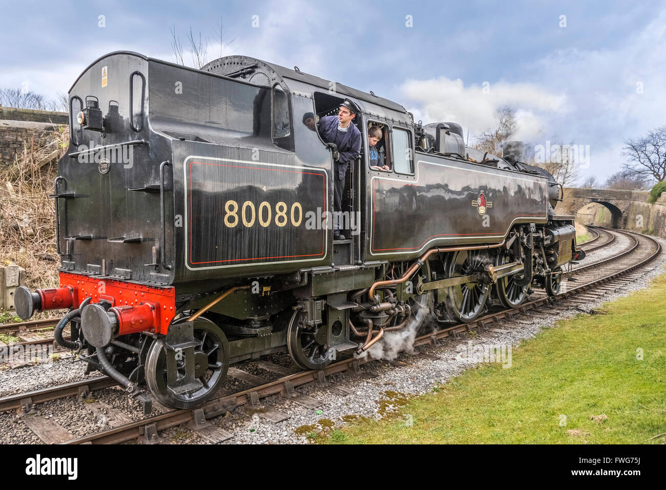 Princess Elizabeth class tank engine on he East Lancs Railway. No ...