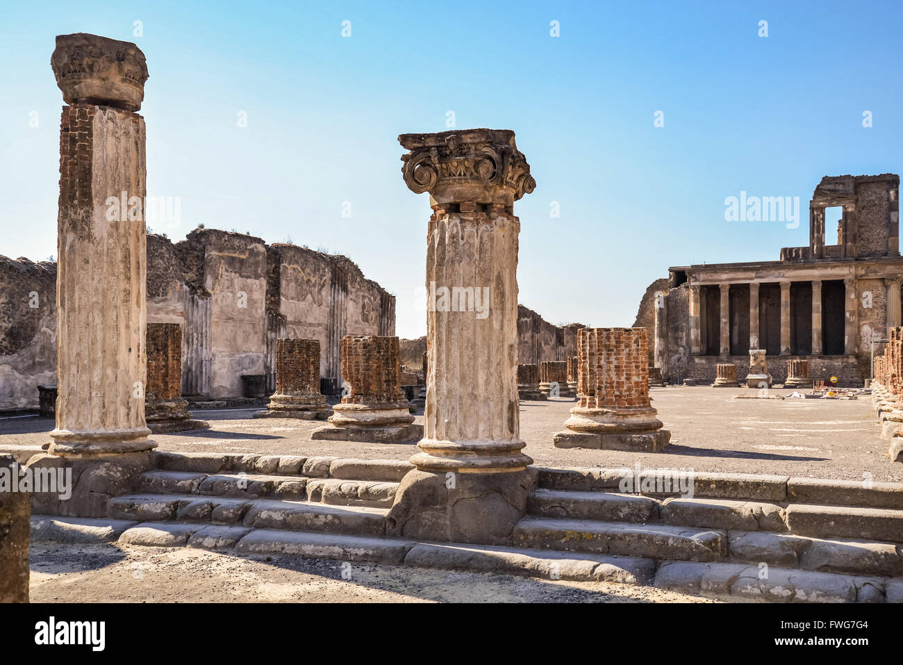 Lost city of Pompeii Stock Photo - Alamy