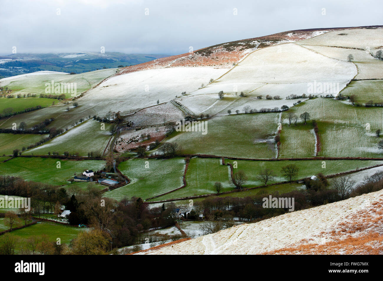 Landscape in powys hi-res stock photography and images - Alamy