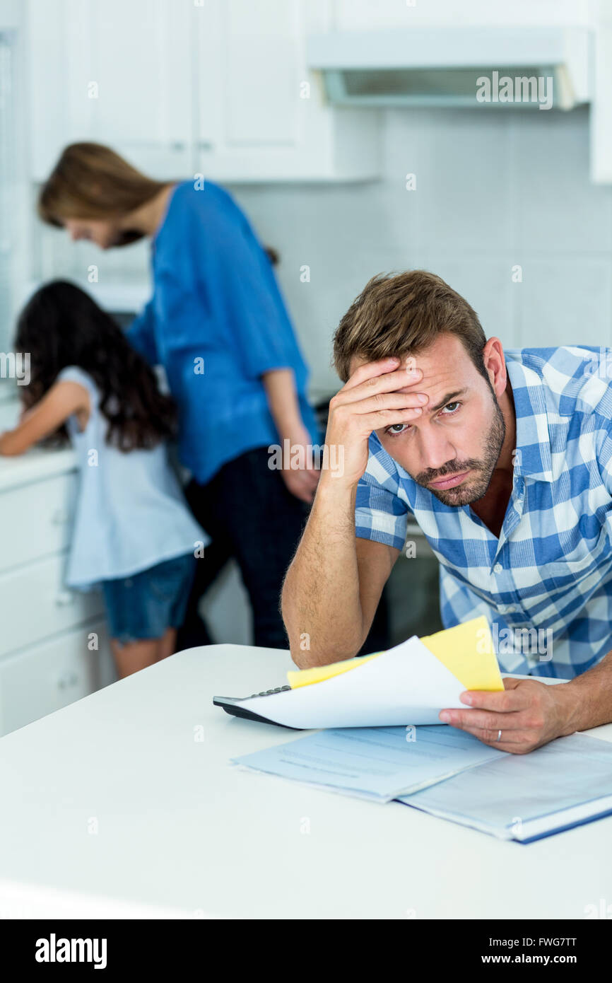 Worried father hi-res stock photography and images - Alamy