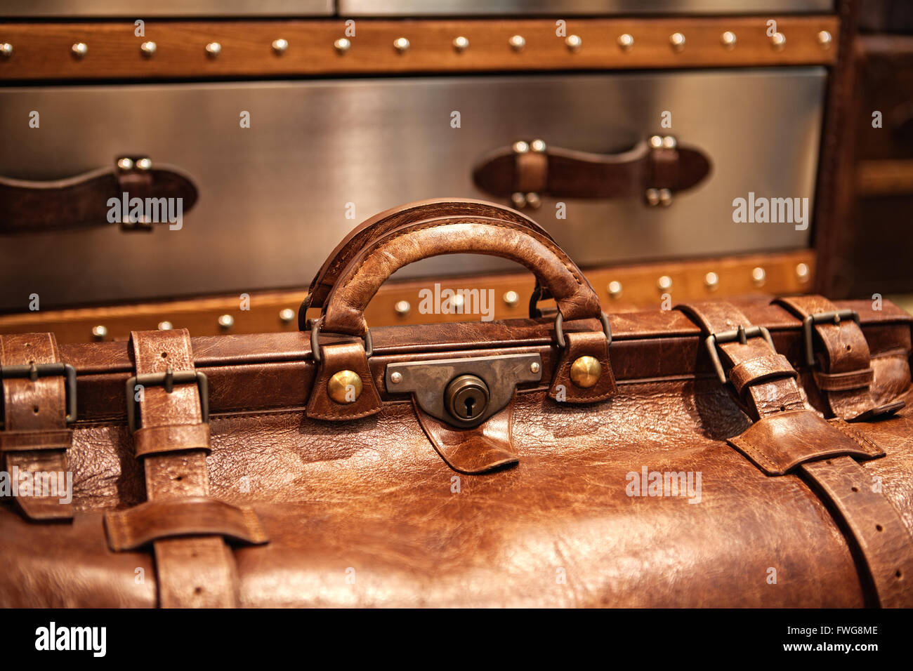 Traditional suitcase lock hi-res stock photography and images - Alamy