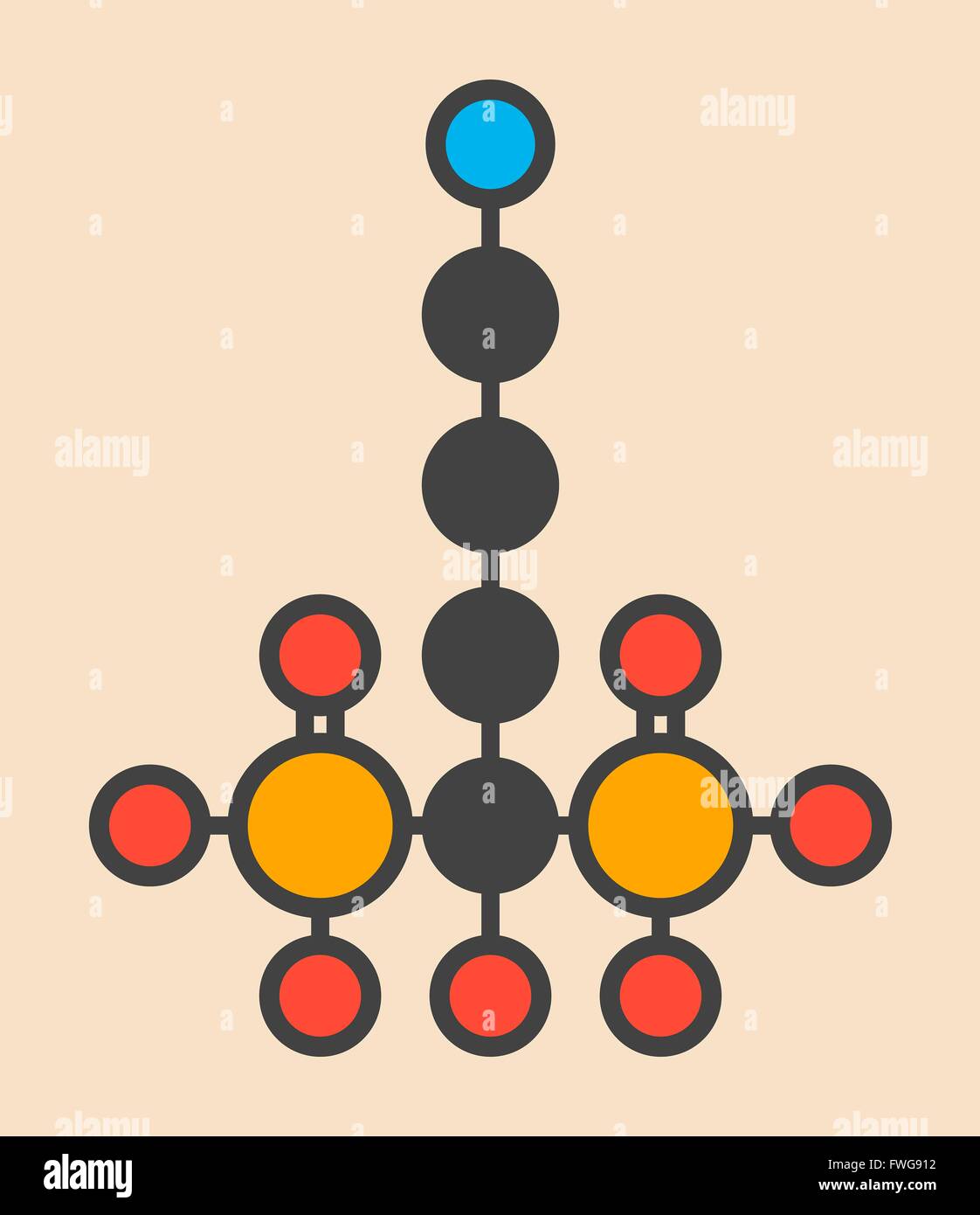Alendronic acid (alendronate bisphosphonate class) osteoporosis drug ...