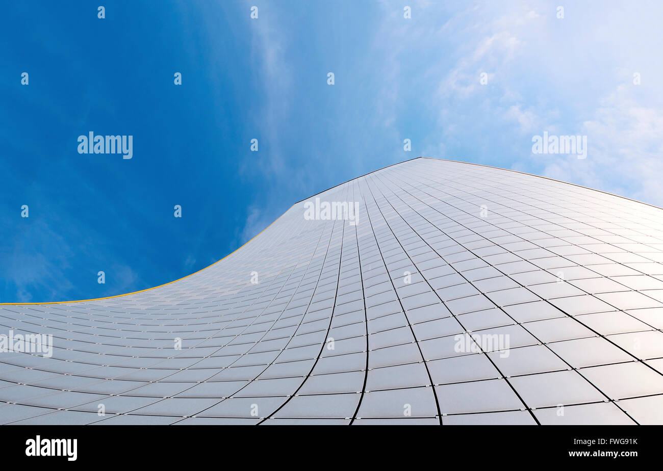 Modern building, low angle Stock Photo - Alamy