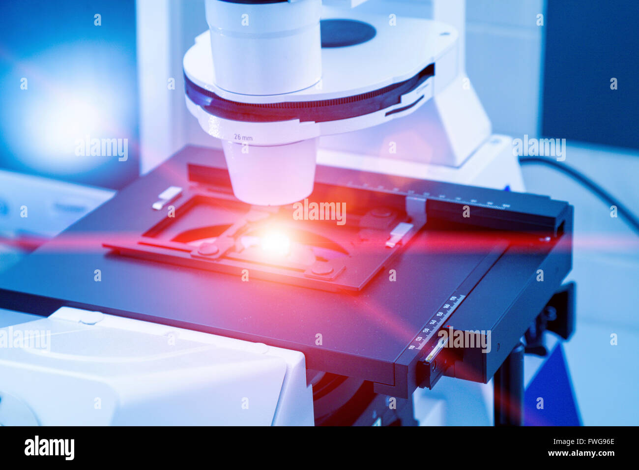 Precision laser processing Stock Photo - Alamy