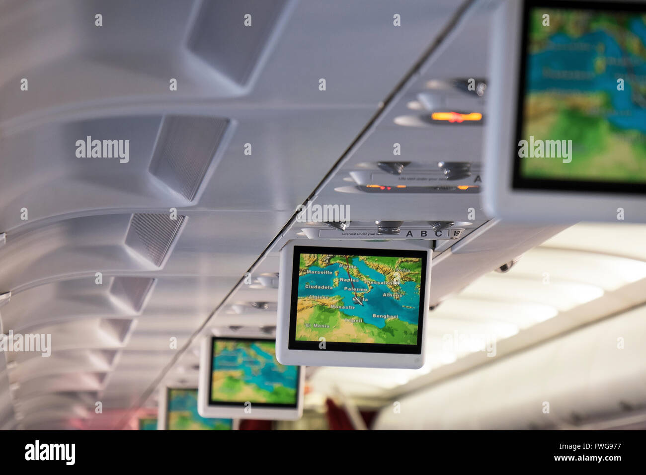 Aeroplane cabin hi-res stock photography and images - Alamy