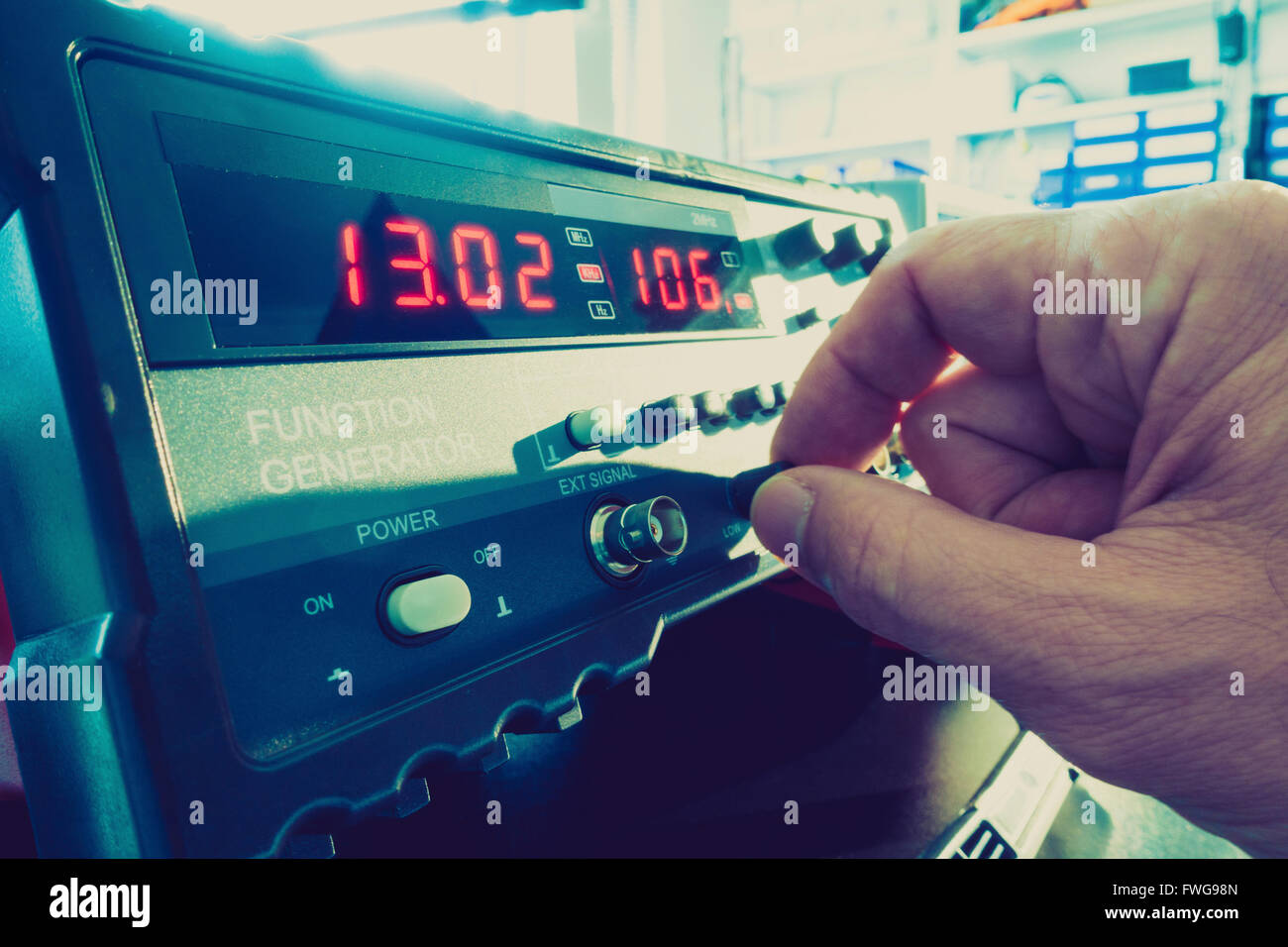 Button machine hi-res stock photography and images - Alamy