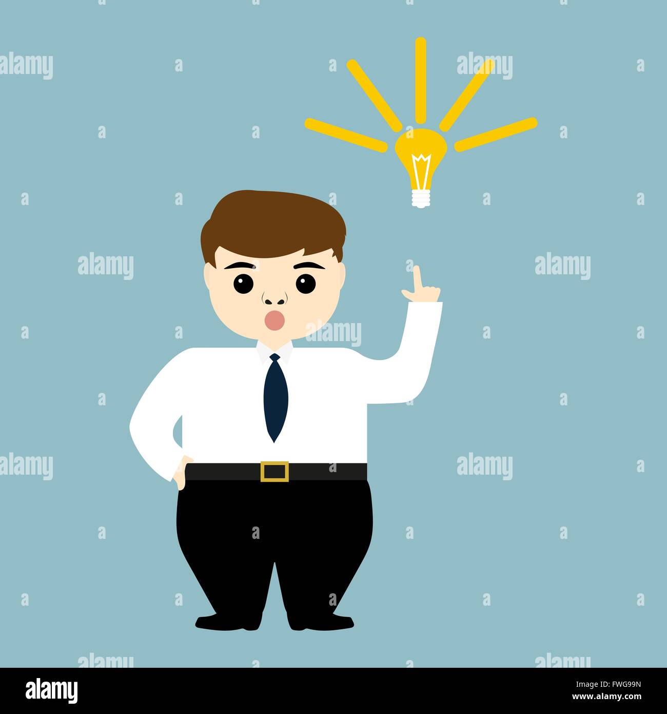 Fat interview Stock Vector Images - Alamy