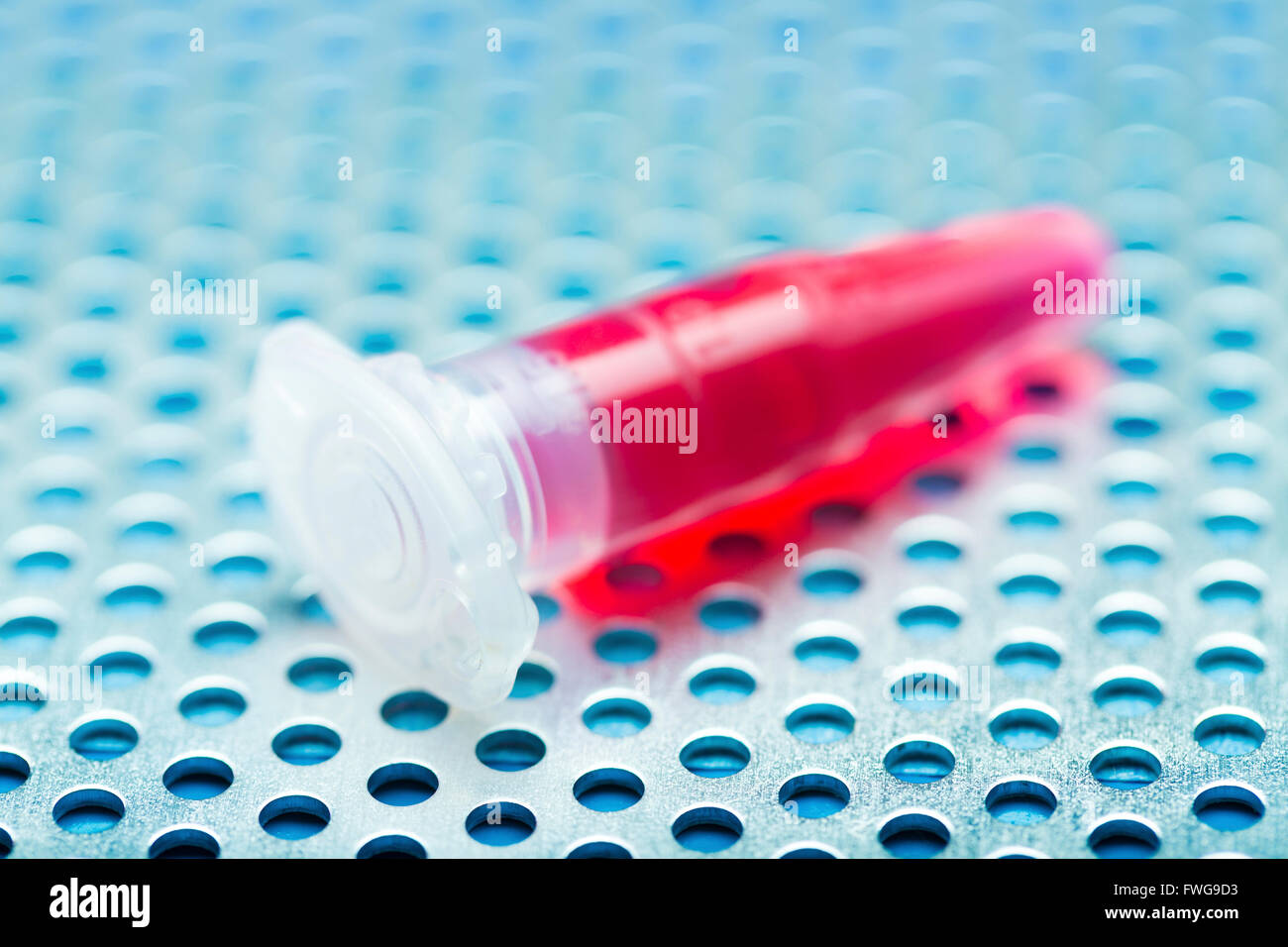 Eppendorf tube with blood sample Stock Photo - Alamy