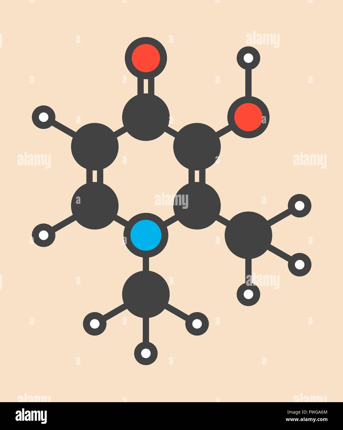 Deferiprone thalassaemia major drug molecule Iron chelating agent ...