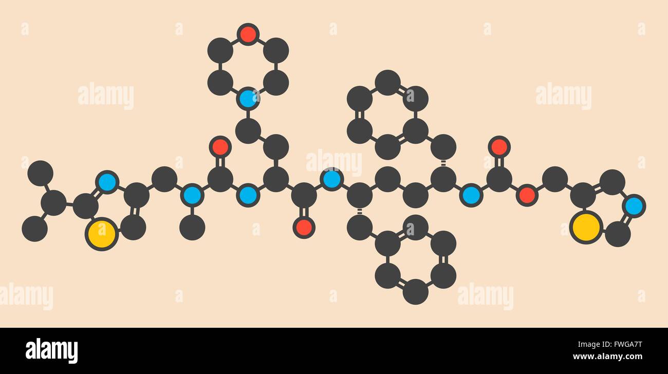 Cobicistat cytochrome P450 inhibiting drug molecule Increases exposure ...