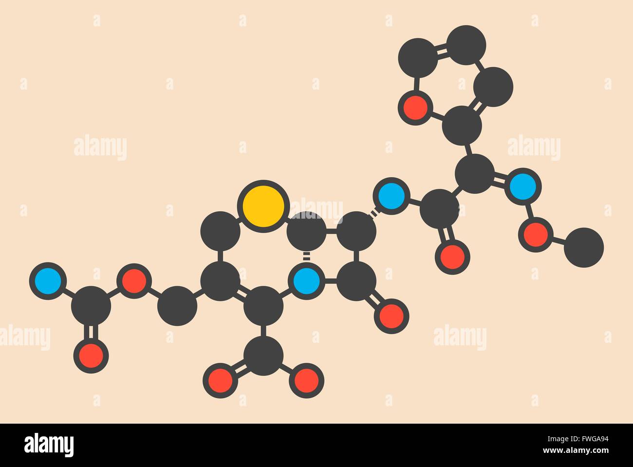 Cefuroxime cephalosporin cefuroxim antibiotic hi-res stock photography ...