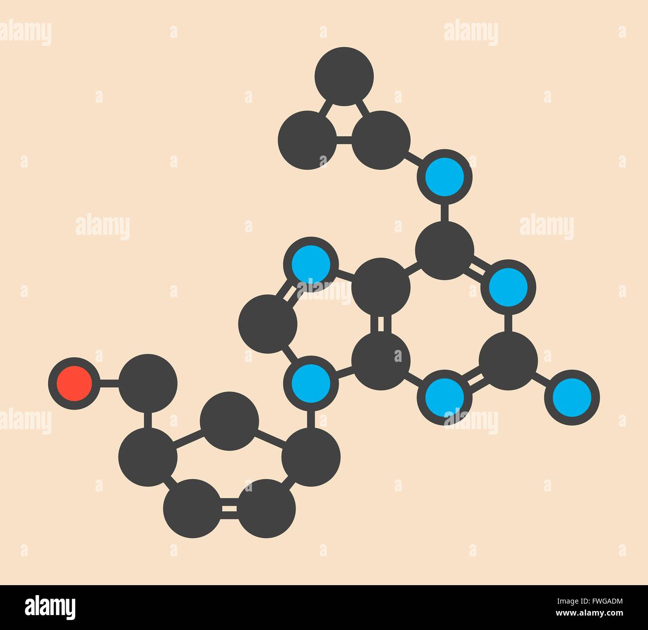 Abacavir (ABC) reverse transcriptase inhibitor drug Used in treatment ...