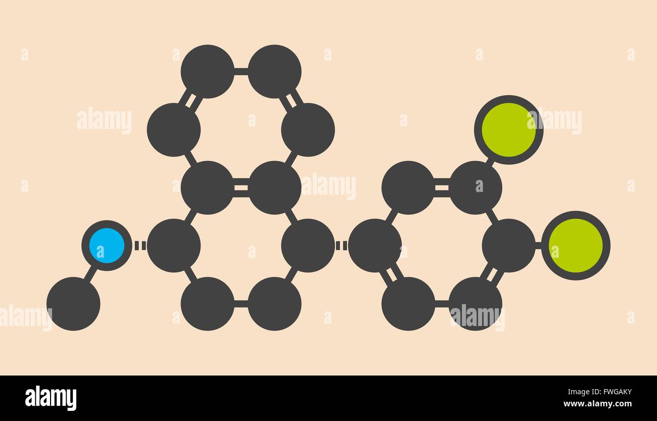 Sertraline Chemical Structure