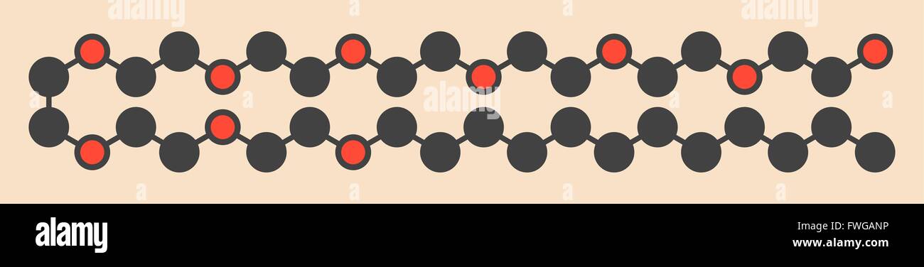 Polidocanol sclerosant drug molecule Used in treatment of varicose ...