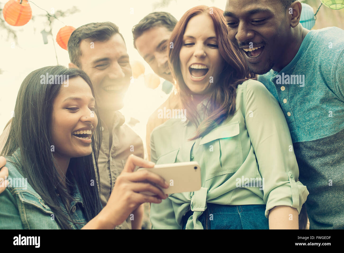 Group selfie hi-res stock photography and images - Alamy