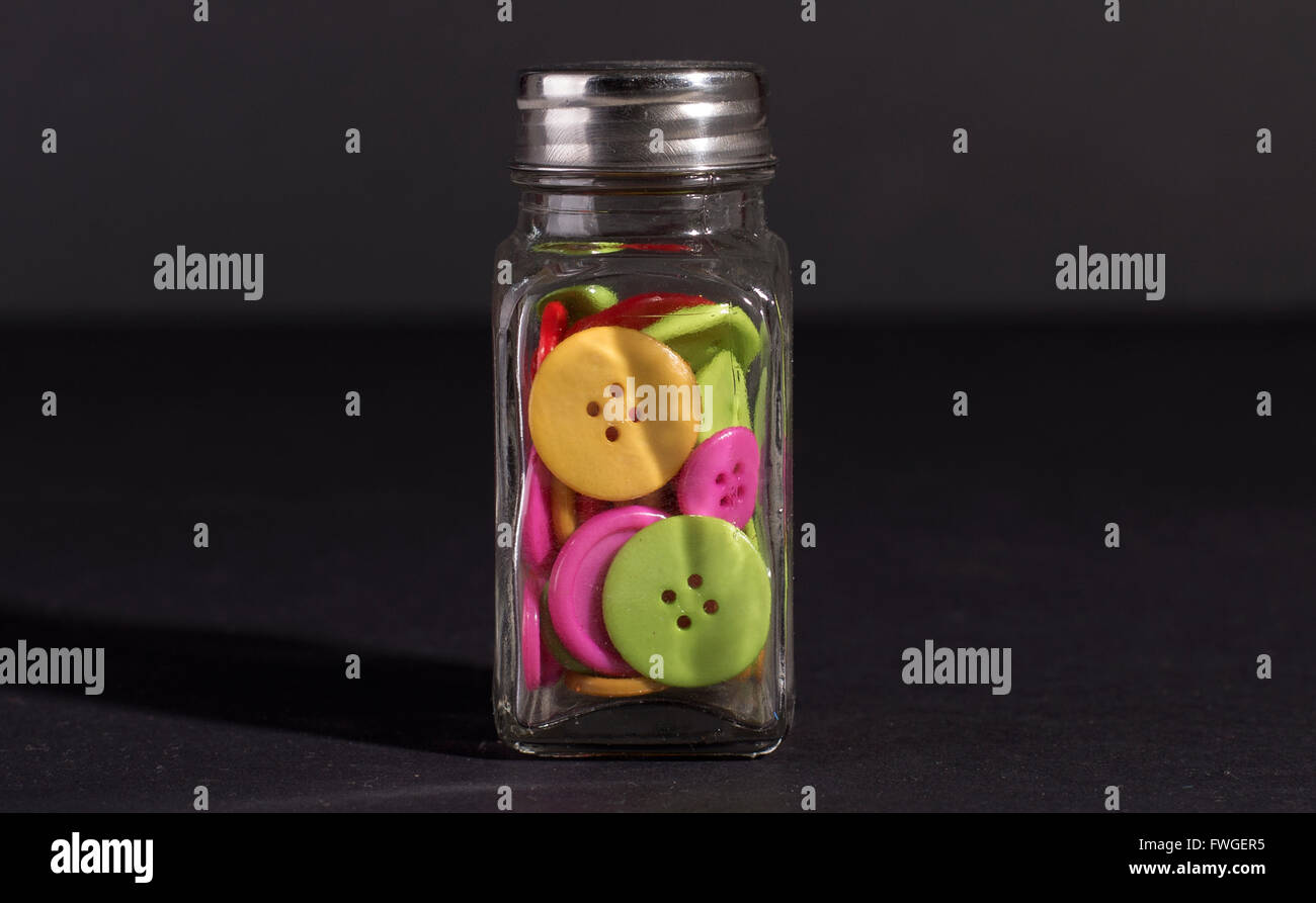 Buttons In A Jar High Resolution Stock Photography and Images - Alamy