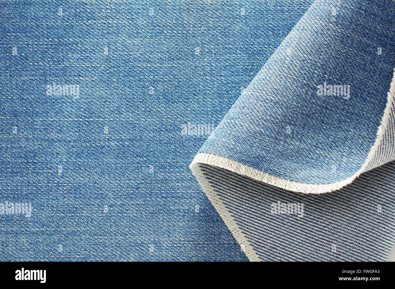 blue jeans denim fabric material Stock Photo - Alamy
