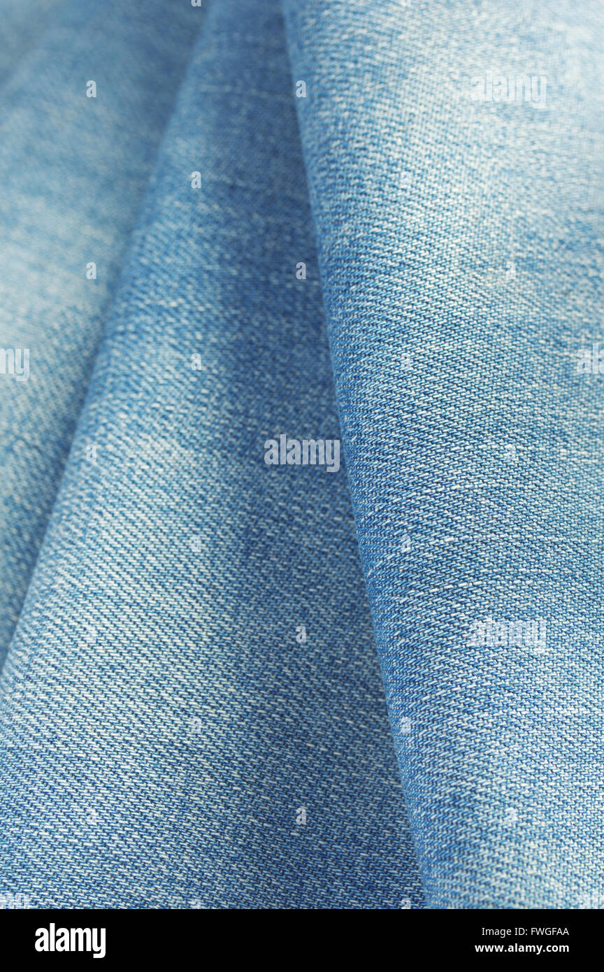 blue jeans denim fabric material Stock Photo - Alamy
