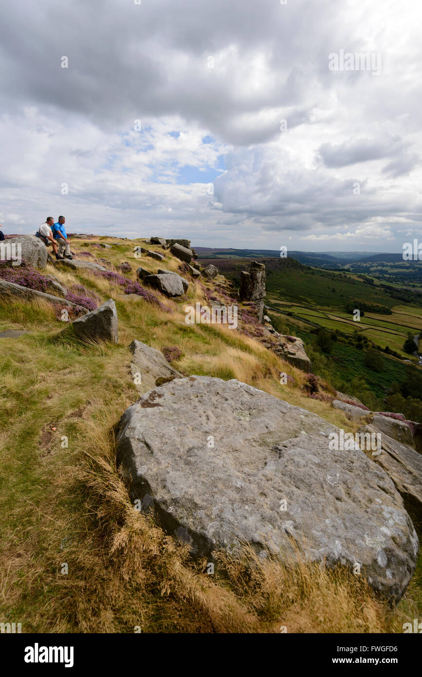 Peak District National Park Derbyshire England Stock Photo - Alamy