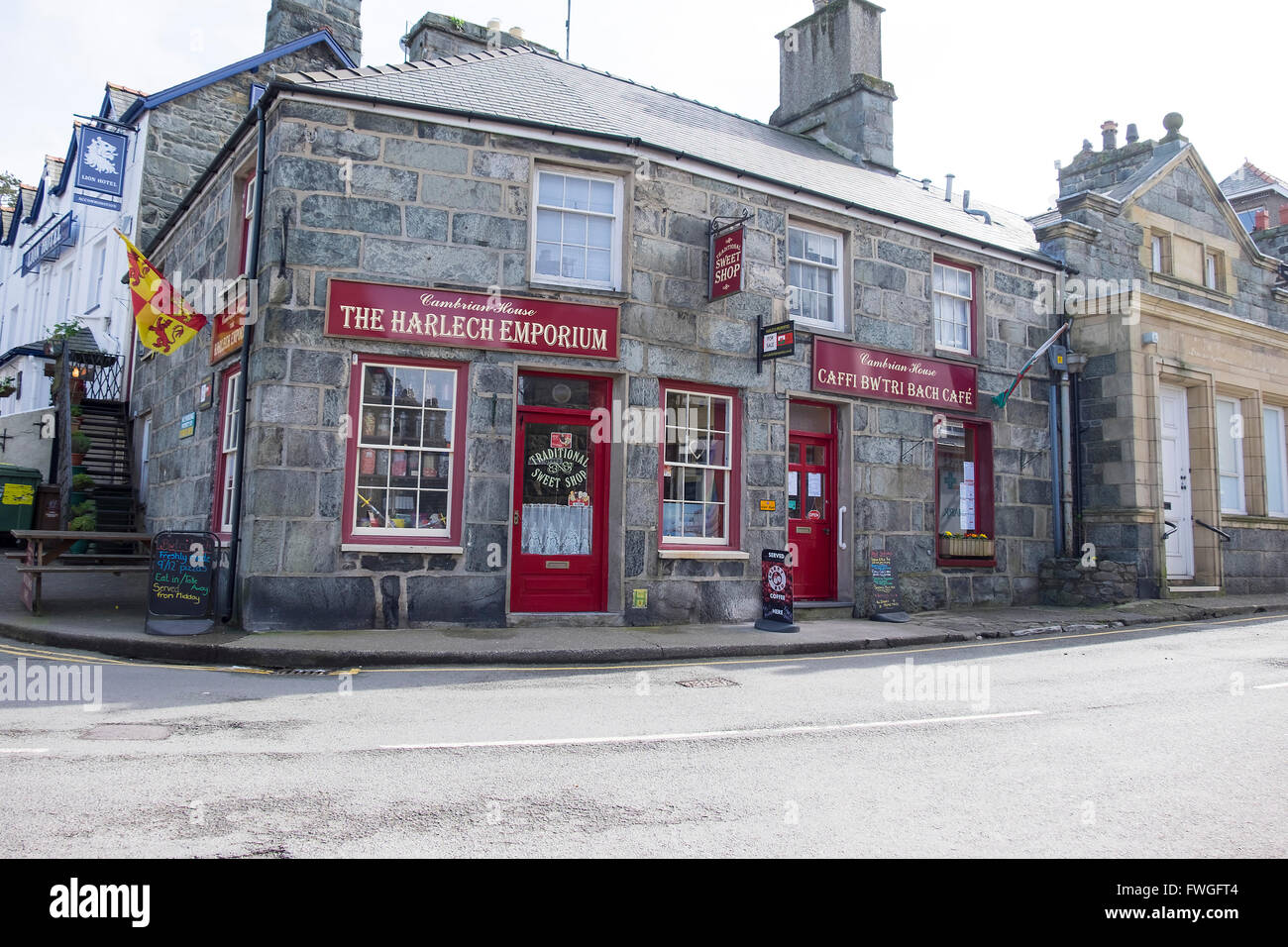 Harlech wales hi-res stock photography and images - Alamy