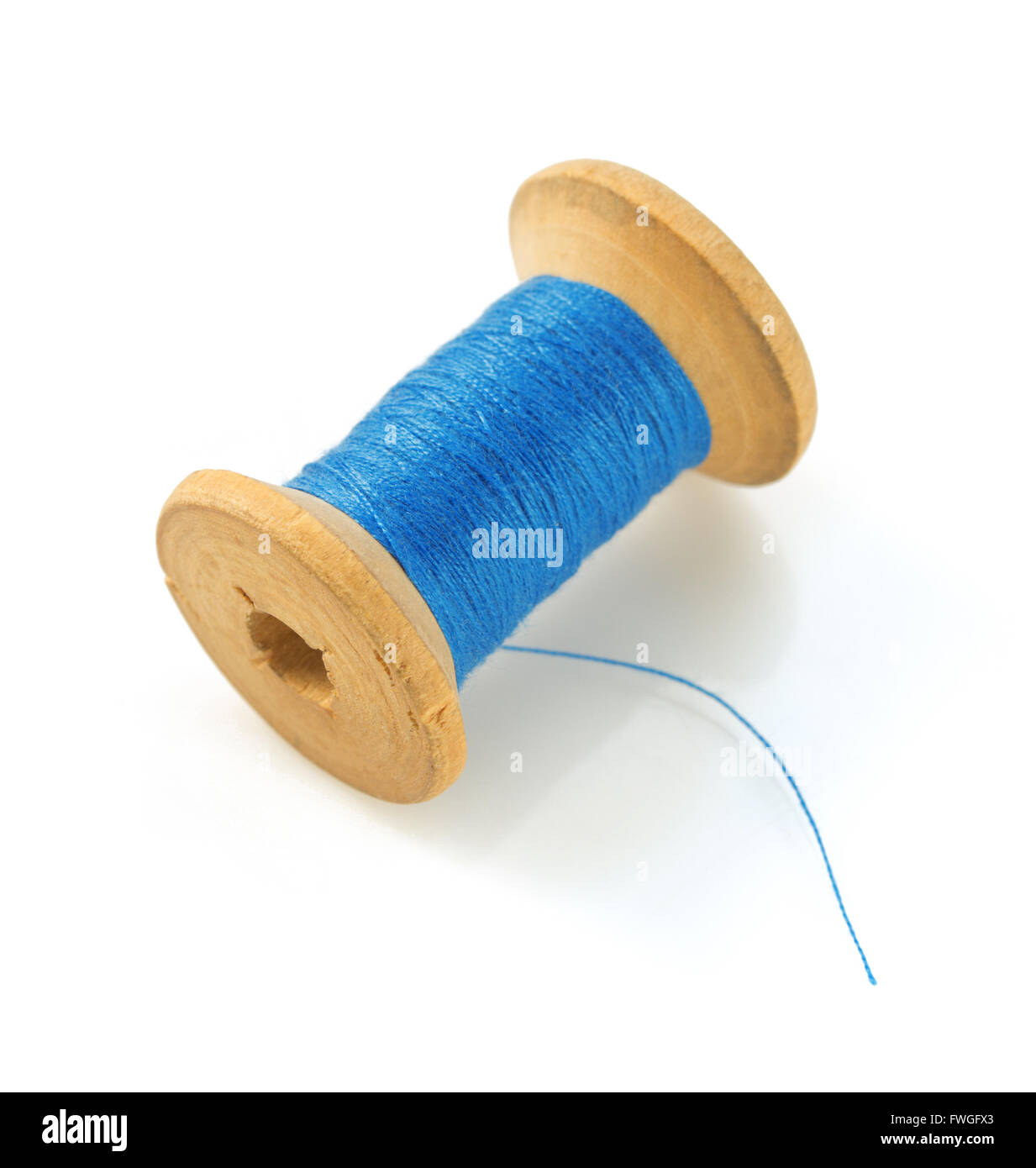 spool of thread isolated on white background Stock Photo - Alamy
