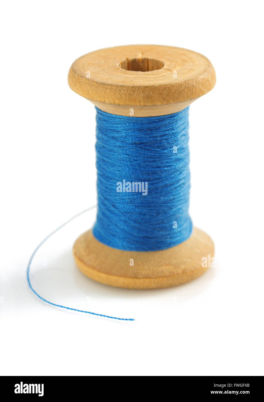 spool of thread isolated on white background Stock Photo - Alamy