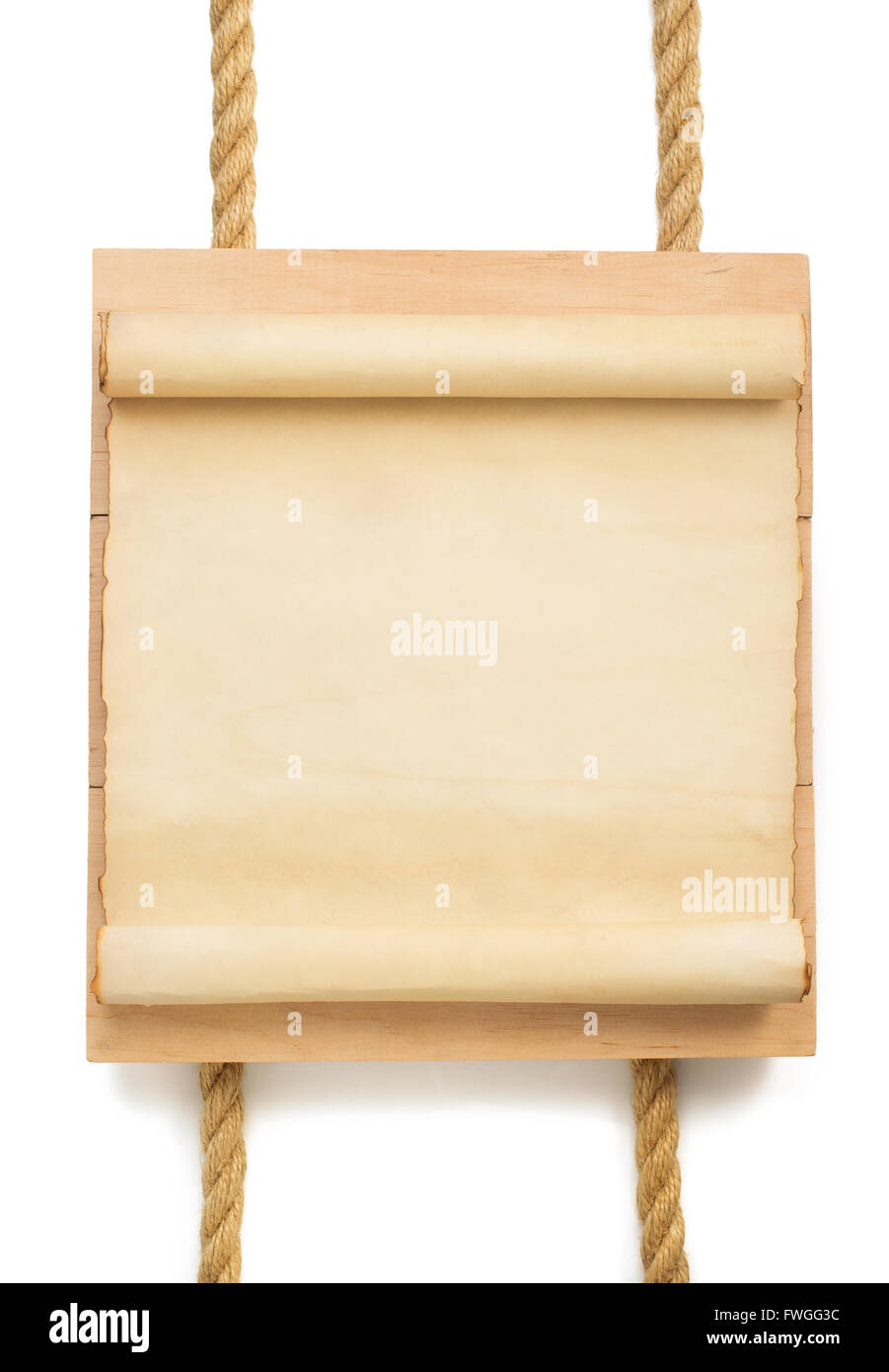 hanging signboard isolated on white background Stock Photo - Alamy