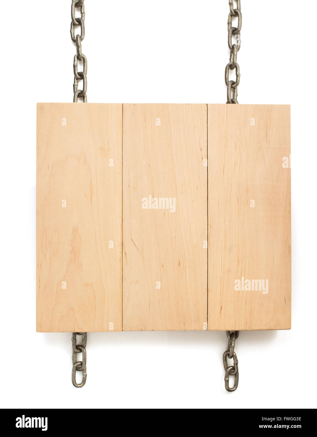 hanging signboard isolated on white background Stock Photo - Alamy